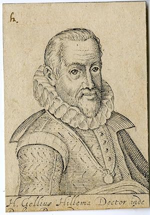 Antique Print-GELLIUS HILLEMA-AMBASSADOR-STATES OF HOLLAND-HONDIUS-1608 ...