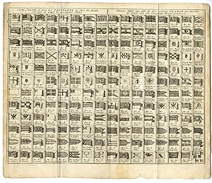 Antique Print-DISTANCE TABLE-NETHELANDS-BELGIUM-Missy-de Leth-1749 ...