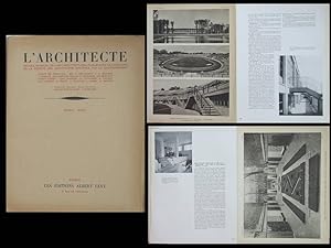 L'ARCHITECTE - AVRIL 1932 - ECOLE SAINT QUENTIN, PARIS HOTEL ROUCHE, 30 ...