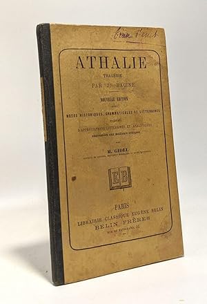 Athalie De Racine, First Edition - AbeBooks