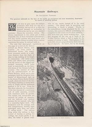 Mountain Railways : An article on various Mountain Railways including ...