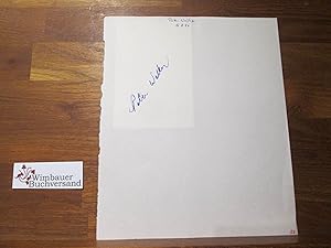Original Autogramm Peter Walker /// Autograph signiert signed signee by ...