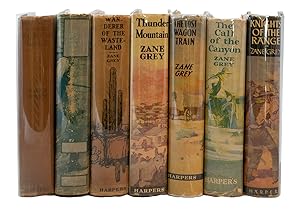 Collection of 7 First Editions by GREY, Zane: (1912) | Heritage Book ...