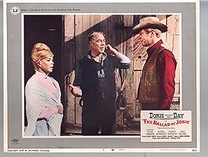 Ballad Of Josie-Doris Day-Andy Devine-George Kennedy-11x14-Color-Lobby ...