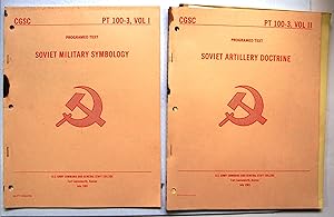 Programed Text, Soviet Military Symbology PT 100-3, Vol 1 and Vol 2 ...