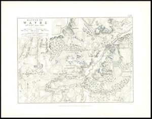 1852 Antique Map Battle Wavre - AbeBooks