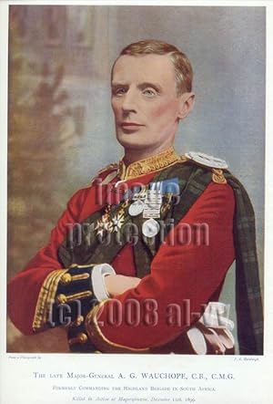MAJOR GENERAL ANDREW GILBERT WAUCHOPE,Antique Portrait lithograph: Art ...