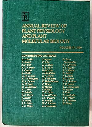 Annual Review of Plant Physiology and Plant Molecular Biology, Volume ...