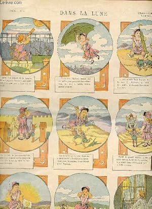 Imagerie Quantin - Série 11 n°17 - Dans la lune - dessins de Féix ...