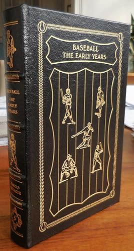 Baseball The Early Years (Leatherbound Edition) by Baseball - Seymour ...