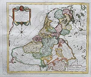 17 provinciën Map of the XVII Provinces - E Philippe de Prétot - 1787 ...