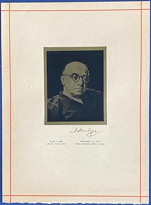 FROM THE EULOGY OF SIMON H. RIFKIND AT THE FUNERAL OF ARTHUR SZYK ...