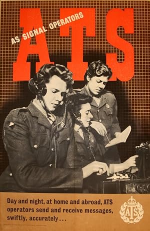 ATS Signal Operators WWII: (1940) Art / Print / Poster | AntikBar ...