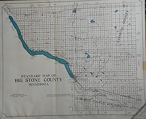 Standard Map Big Stone County - AbeBooks