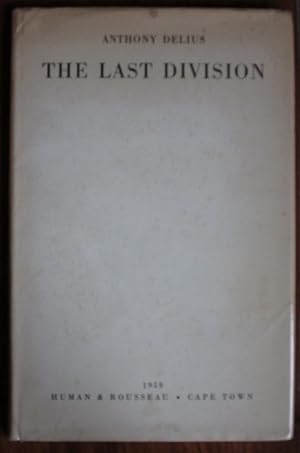The Last Division by Delius, Anthony: Hardback (1959) First edition ...