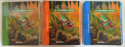 Science, A Closer Look, Grade 4, Teacher Edition Package (ELEMENTARY ... Science, A Closer Look, Grade 4, Teacher Edition Package (ELEMENTARY ...