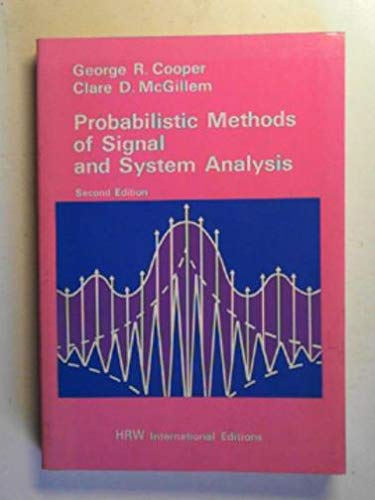 Probabilistic Methods of Signal and System Analysis - George R. Cooper ... Probabilistic Methods of Signal and System Analysis - George R. Cooper ...