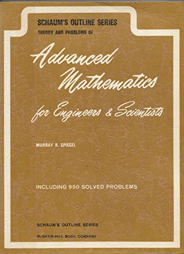 9780070843554: Advanced Mathematics for Engineers and Scientists ... 9780070843554: Advanced Mathematics for Engineers and Scientists ...