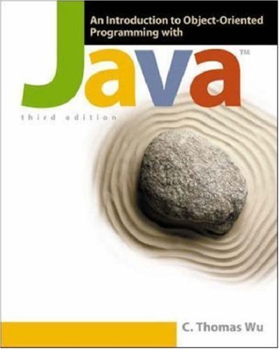 An Introduction To Object Oriented Programming With Java Olc Bi Card Wu C Thomas