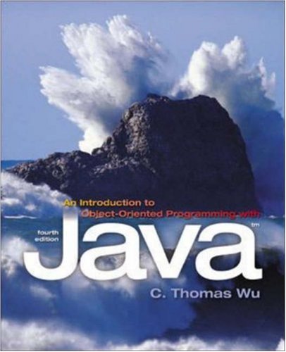 An Introduction To Object Oriented Programming With Java Wuc 9780072946529 Abebooks