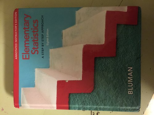 elementary statistics instructor edition - Iberlibro elementary statistics instructor edition - Iberlibro