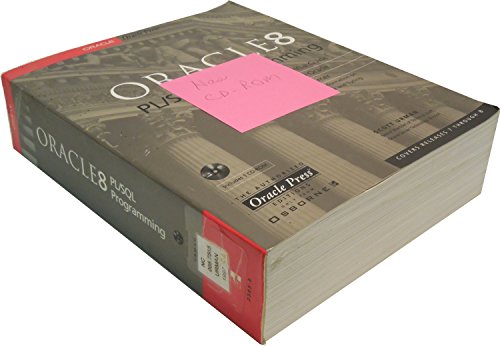Oracle Pl Sql Programming Urman Scott 9780078823053 Iberlibro