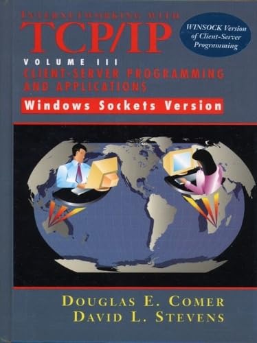 Internetworking With Tcpip Vol Iii Client Server Programming And Applications Windows Sockets