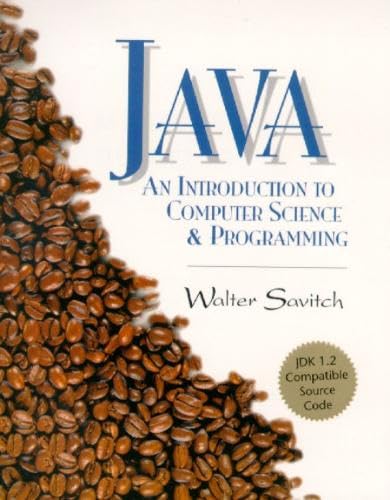 Java An Introduction To Computer Science And Programming Savitch Walter 9780132874267 Zvab