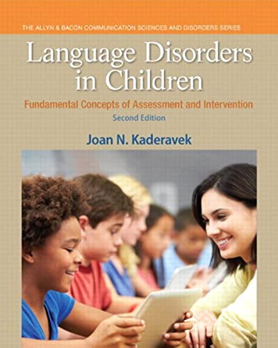 Language Disorders in Children: Fundamental Concepts of Assessment and ... Language Disorders in Children: Fundamental Concepts of Assessment and ...