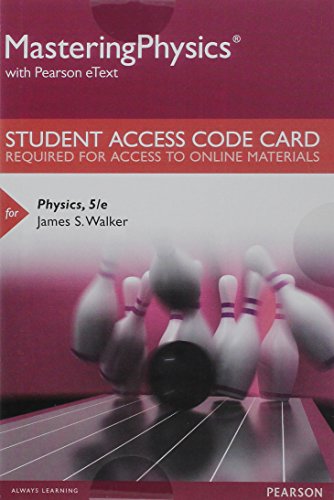 Mastering Physics with Pearson eText -- Standalone Access Card -- for ... Mastering Physics with Pearson eText -- Standalone Access Card -- for ...