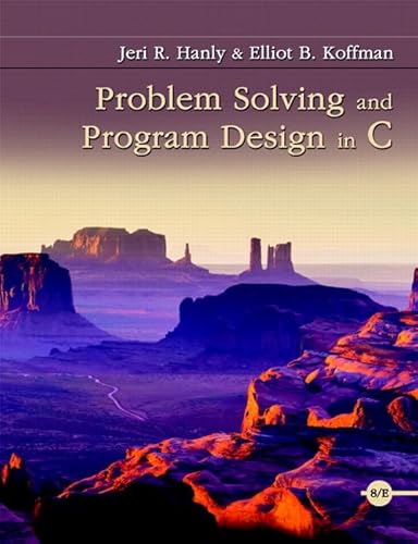 Problem Solving And Program Design In C Plus Mylab Programming With Pearson Etext Access Card