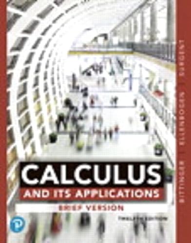 Calculus And Its Applications Brief Version Loose Leaf Version Plus