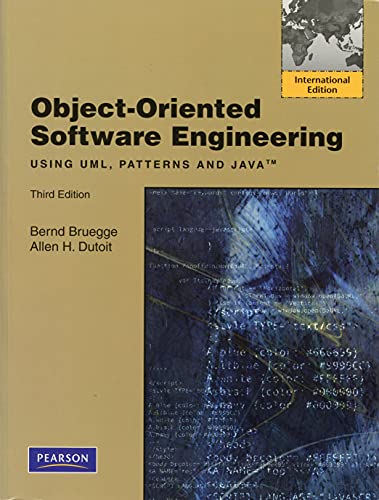 Object Oriented Software Engineering Using Uml Patterns And Java International Edition