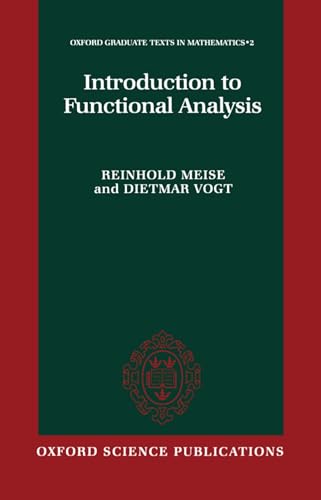 Introduction to Functional Analysis: 2 (Oxford Graduate Texts in ... Introduction to Functional Analysis: 2 (Oxford Graduate Texts in ...