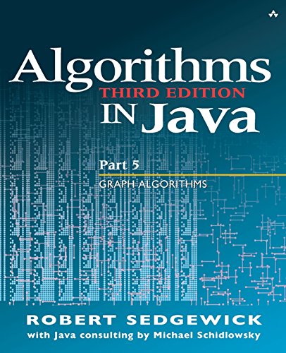 Algorithms In Java Part 5 Graph Algorithms 3rd Edition Pt5 Sedgewick Robert