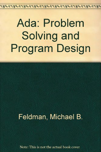 9780201522792 Problem Solving And Structured Programming In Ada With Dynamic Data Structures
