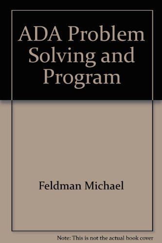 9780201522792 Problem Solving And Structured Programming In Ada With Dynamic Data Structures