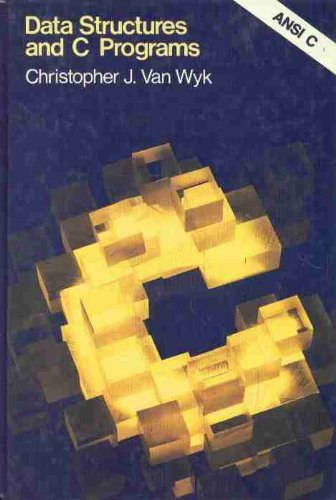 Data Structures And C Programs Addison Wesley Series In Computer Science Christopher J Van