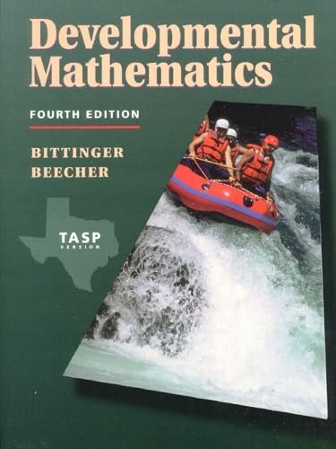 Developmental Mathematics, TASP Versions - Bittinger, Marvin L ...