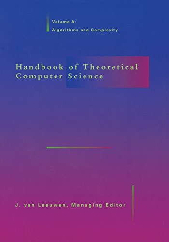 Handbook Of Theoretical Computer Science Algorithms And Complexity Jan Van Leeuwen
