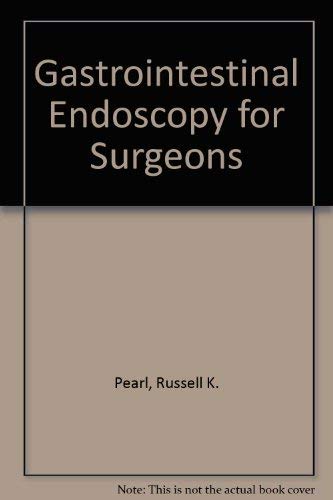 9780316696159: Gastrointestinal Endoscopy for Surgeons - AbeBooks ...