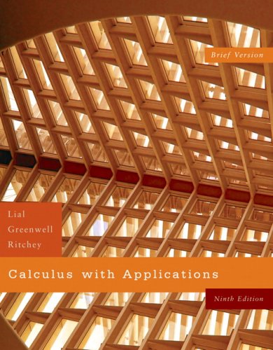 Calculus with Applications, Brief Version Value Pack (includes Just-in ... Calculus with Applications, Brief Version Value Pack (includes Just-in ...