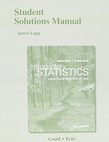 Student Solutions Manual for Introductory Statistics: Exploring the ... Student Solutions Manual for Introductory Statistics: Exploring the ...
