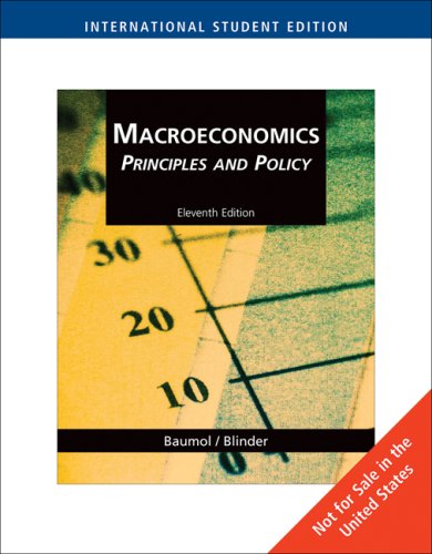 Macroeconomics Principles and Policy 11th Edition International Edition ... Macroeconomics Principles and Policy 11th Edition International Edition ...
