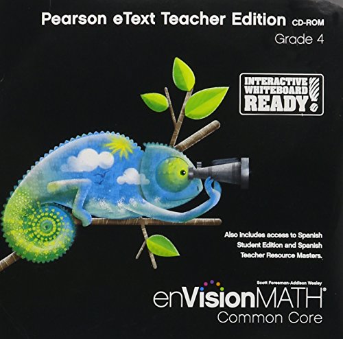 EnVision Math Common Core: Pearson eText Teacher Edition, Grade 4 ... EnVision Math Common Core: Pearson eText Teacher Edition, Grade 4 ...