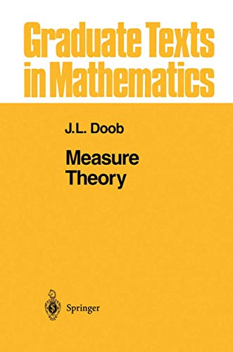 9780387940557: Measure Theory: 143 - AbeBooks - Doob, Joseph L.: 0387940553 9780387940557: Measure Theory: 143 - AbeBooks - Doob, Joseph L.: 0387940553