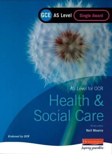 Gce As Level Health And Social Care Single Award Book For Ocr