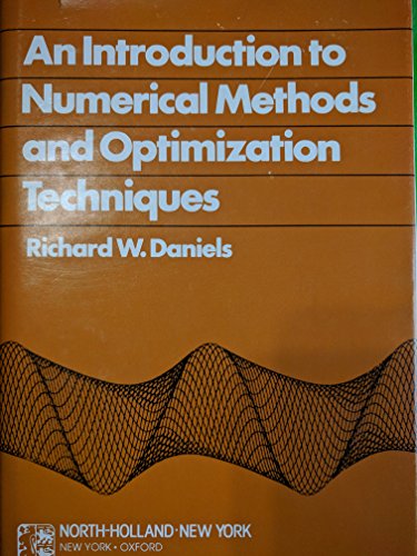 Introduction Numerical Methods Optimization - AbeBooks Introduction Numerical Methods Optimization - AbeBooks