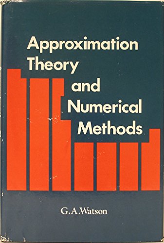 9780471277064 Approximation Theory And Numerical Methods Abebooks