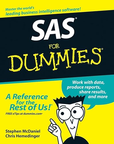 SAS for Dummies by Hemedinger, Chris, McDaniel, Stephen: Good (2007 ... SAS for Dummies by Hemedinger, Chris, McDaniel, Stephen: Good (2007 ...